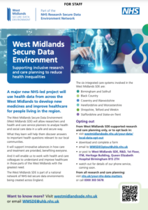 GP and provider toolkits - West Midlands Secure Data Environment
